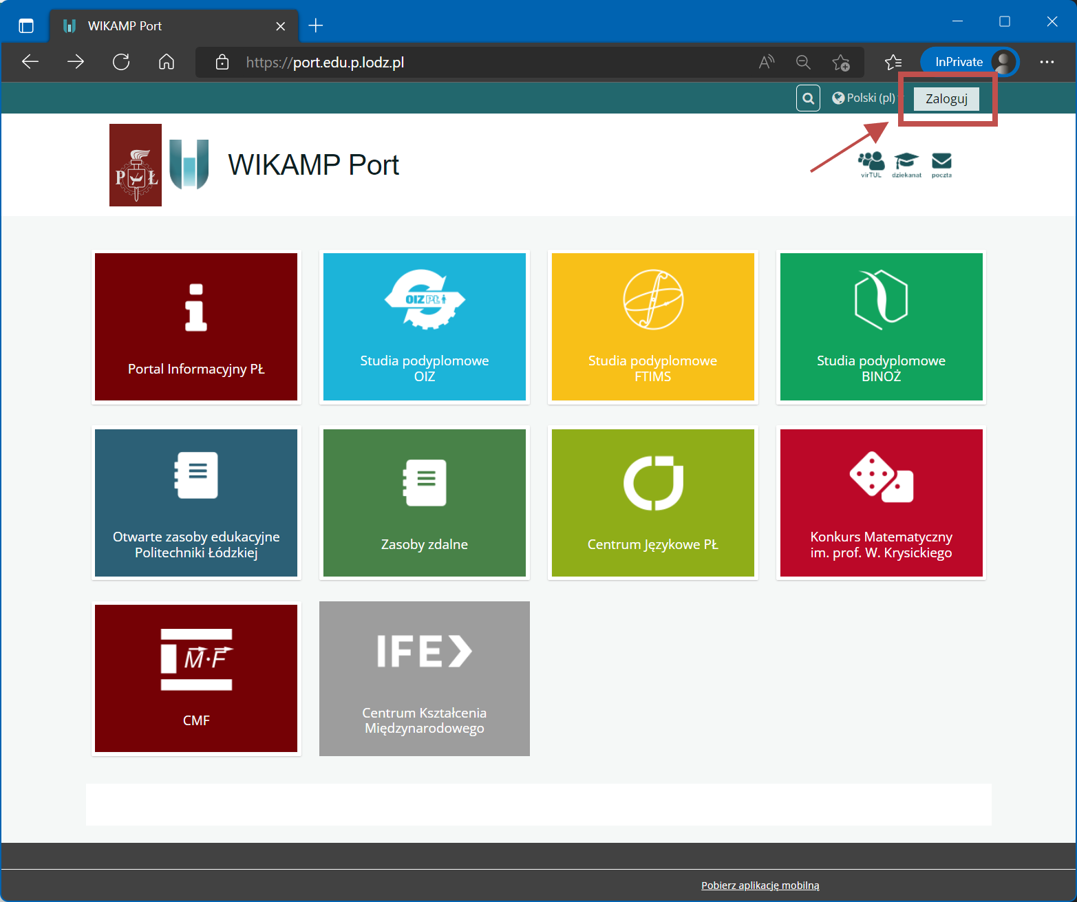 WIKAMP Port: Studia podyplomowe - Instrukcja dla kandydatów